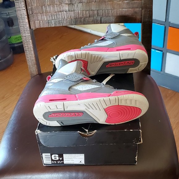 Nike Girls Jordan Flight 45 High GS | Shoes | Nike Girls Michael Jordan ...